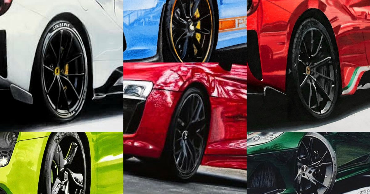 How to Draw Car Wheels - Easy Step-by-Step Guide