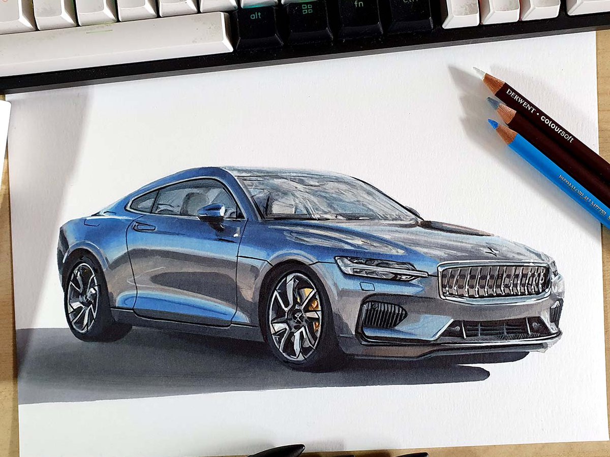 how to draw a dodge demon step by step