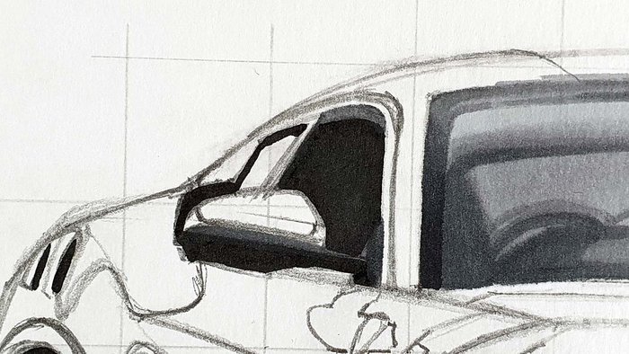 Realistic Step-by-Step Ferrari F12 TDF Drawing Tutorial