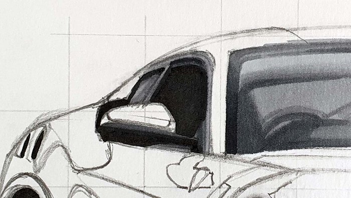 Realistic Step-by-Step Ferrari F12 TDF Drawing Tutorial