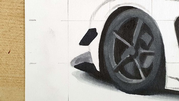 Koenigsegg Jesko Attack Drawing Tutorial | Easy AND Realistic Step-by ...