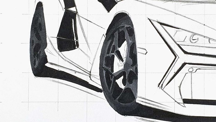 How to Draw a Lamborghini Revuelto in 15 Simple Steps
