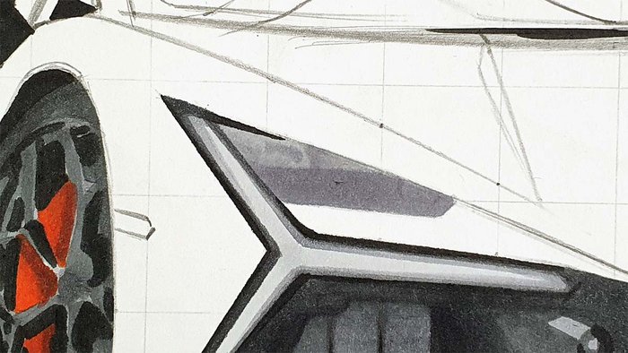 How to Draw a Lamborghini Revuelto in 15 Simple Steps