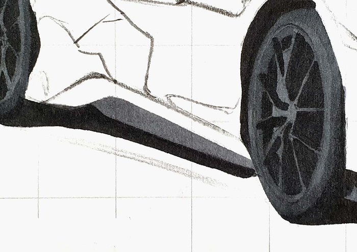 How to Draw a Ferrari 488 Pista- Step-by-Step Tutorial