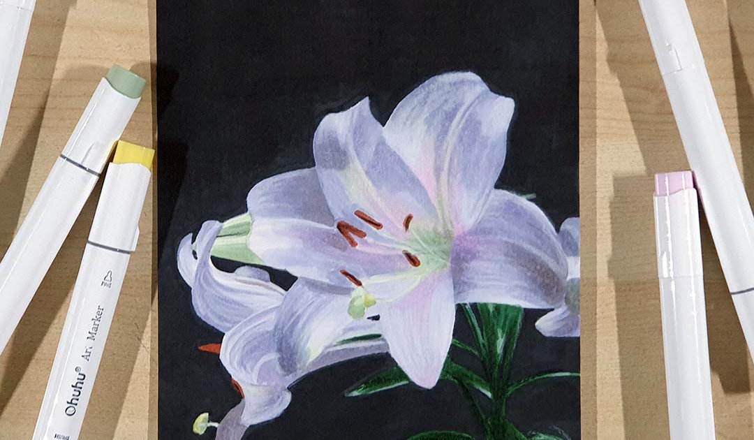 How To Draw A Lily Flower - Simple Yet Realistic Step-By-Step Guide