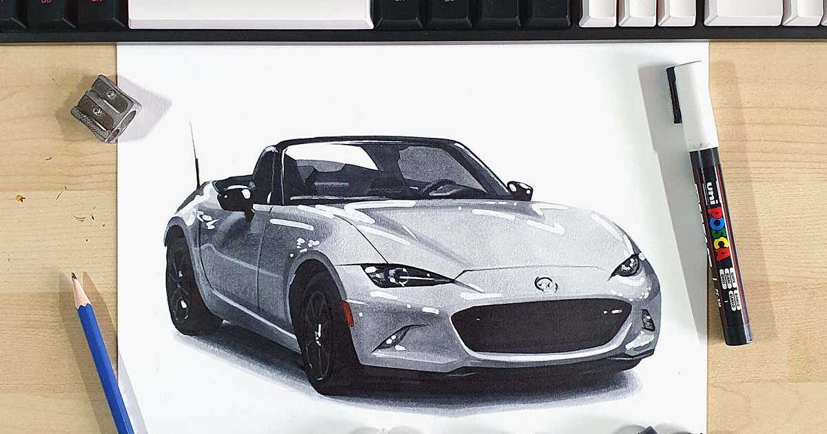 How To Draw Mazdas - Luuk Minkman