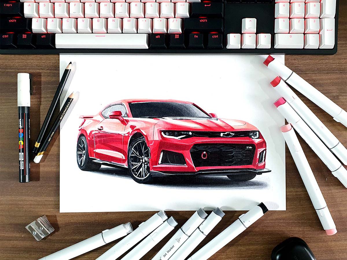 drawing chevrolet