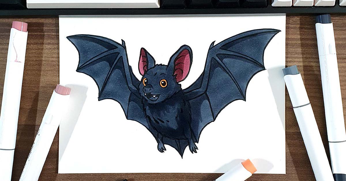 bat drawings