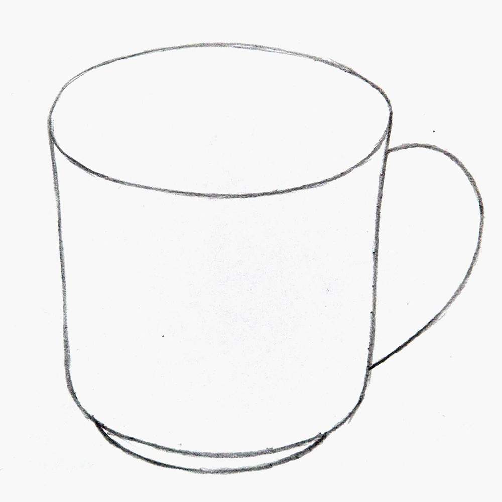 How to Draw a Coffee Mug - Easy Step by Step Guide for Beginners