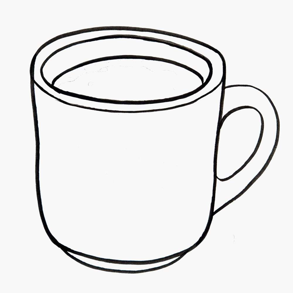 How to Draw a Coffee Mug - Easy Step by Step Guide for Beginners