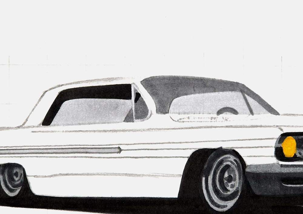 How to Draw a Lowrider in 14 Clear Steps - Realistic & Easy Step by ...