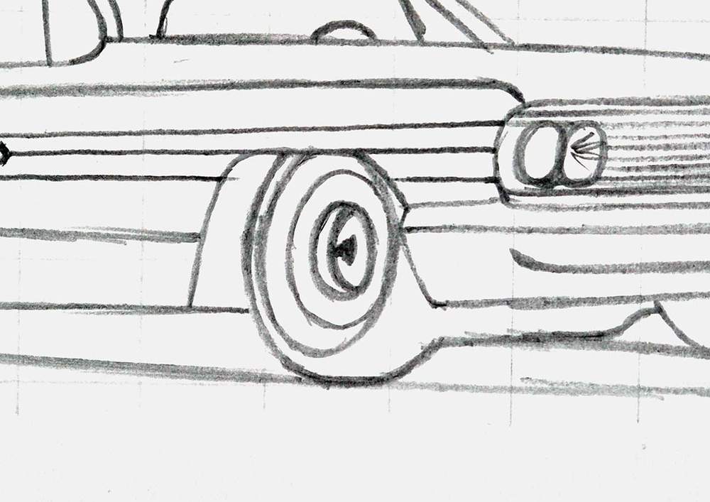 How to Draw a Lowrider in 14 Clear Steps - Realistic & Easy Step by ...