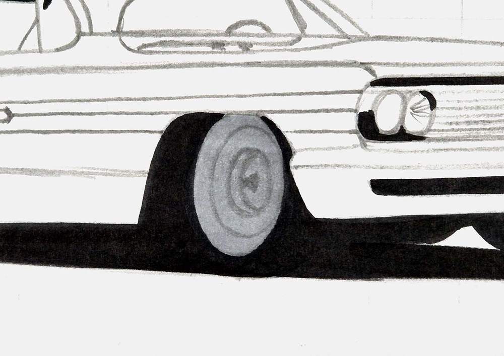 How to Draw a Lowrider in 14 Clear Steps - Realistic & Easy Step by ...