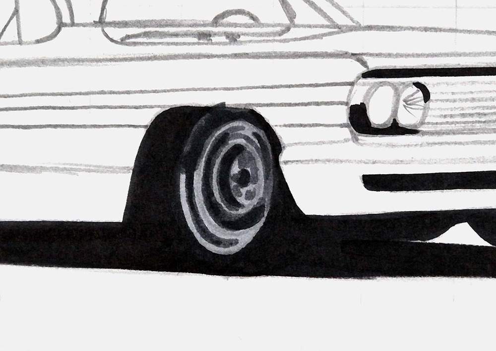 How to Draw a Lowrider in 14 Clear Steps - Realistic & Easy Step by ...