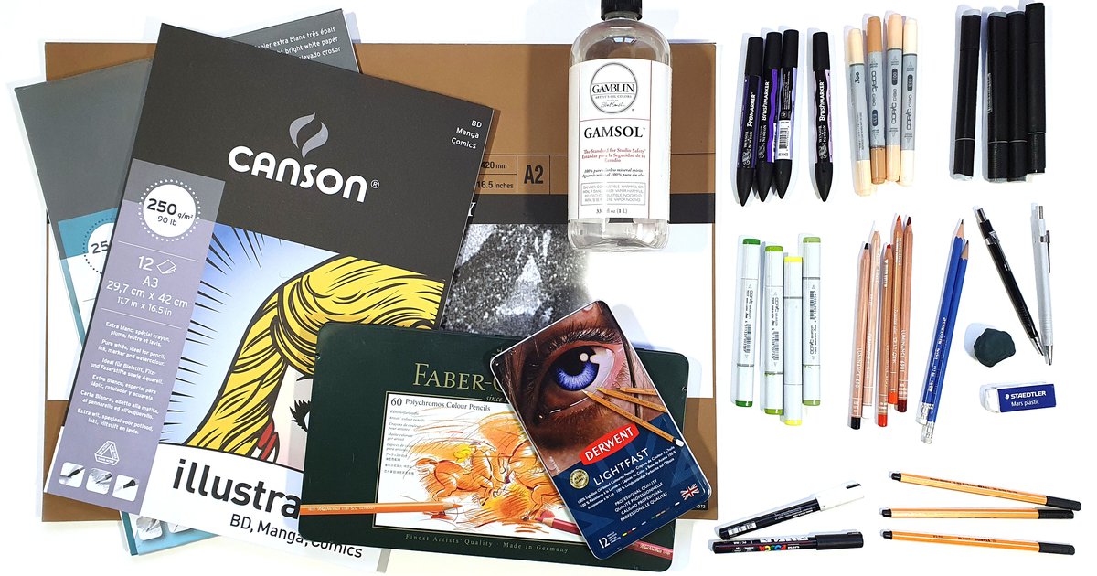 13+ Must-Have Drawing Supplies For Realistic Art