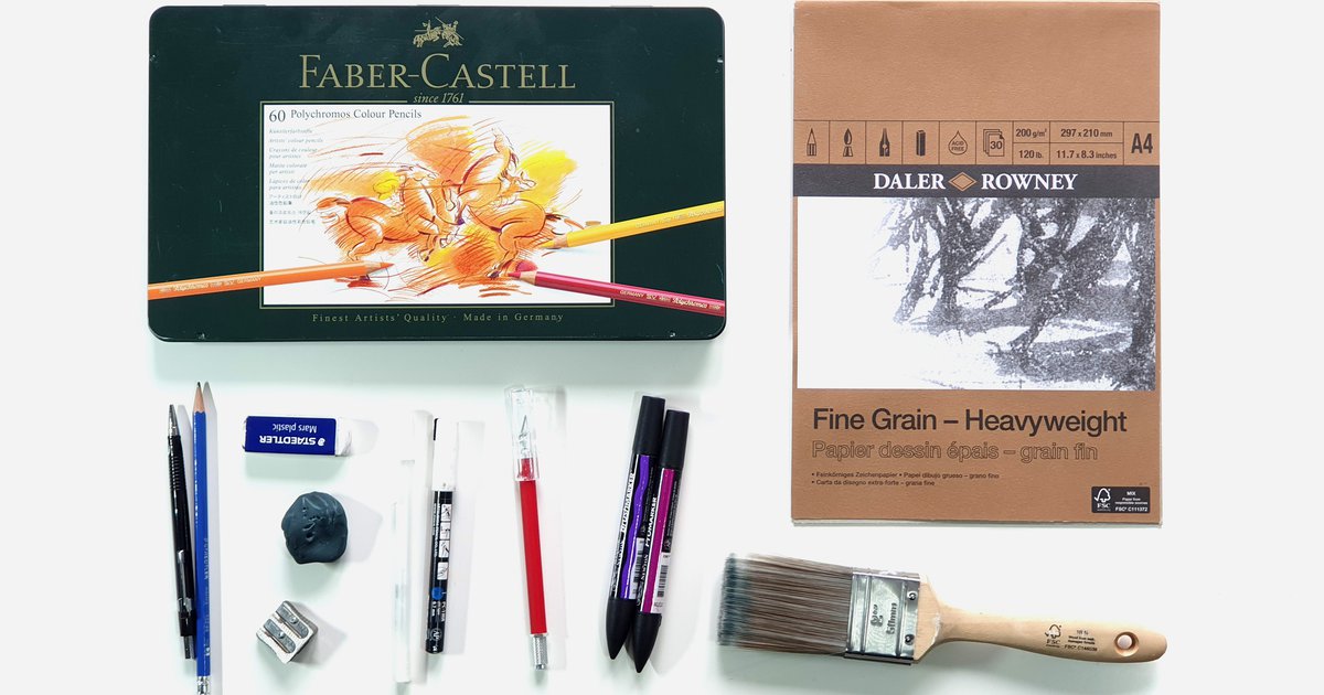Everything You Need to Get Started with Colored Pencils