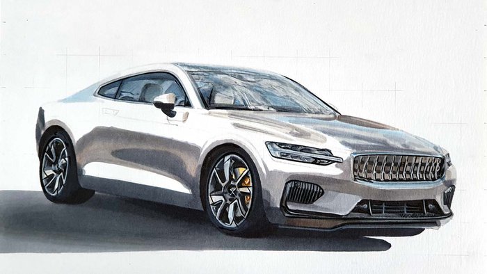 How to Draw an Easy AND Realistic Car | Step-by-Step Tutorial