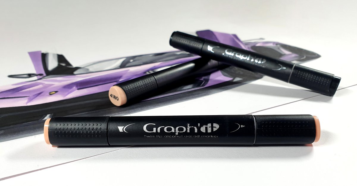 Graph'it Twin Tip Alcohol Based Marker review - They're really nice