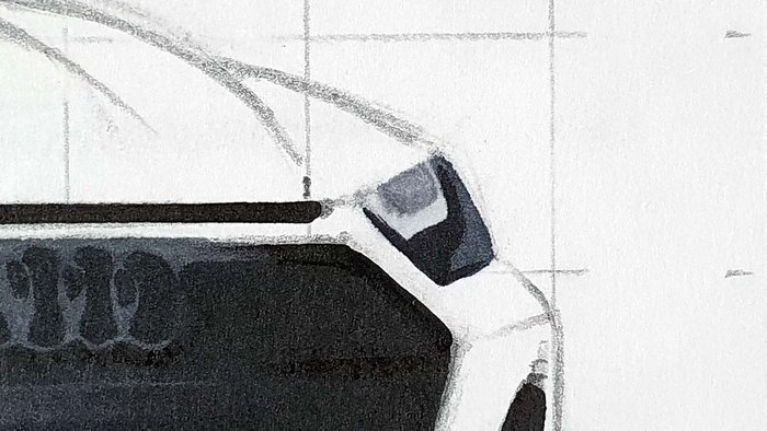 How to Draw an Audi RS7 - Easy Step-by-Step Tutorial