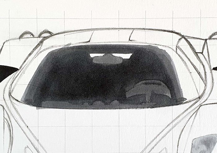 How to Draw a Ferrari Enzo Step by Step