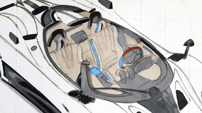 Exactly How I Drew This Pagani Zonda HP Barchetta