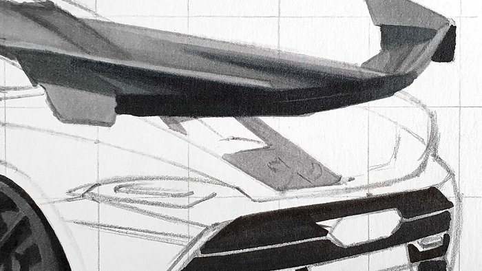 Koenigsegg Jesko Attack Drawing Tutorial | Easy AND Realistic Step-by ...