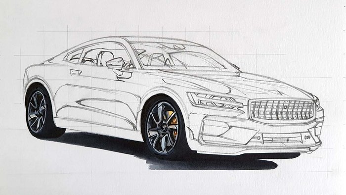 How to Draw an Easy AND Realistic Car | Step-by-Step Tutorial