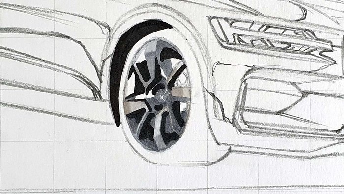 How to Draw an Easy AND Realistic Car | Step-by-Step Tutorial