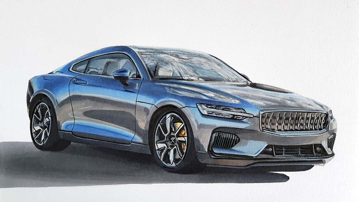 How to Draw an Easy AND Realistic Car | Step-by-Step Tutorial