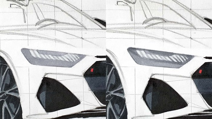 How to Draw an Audi RS7 - Easy Step-by-Step Tutorial