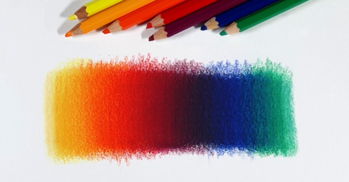 How to Create a Smooth Gradient with Colored Pencils