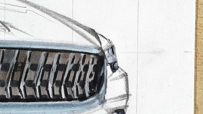 How to Draw an Easy AND Realistic Car | Step-by-Step Tutorial