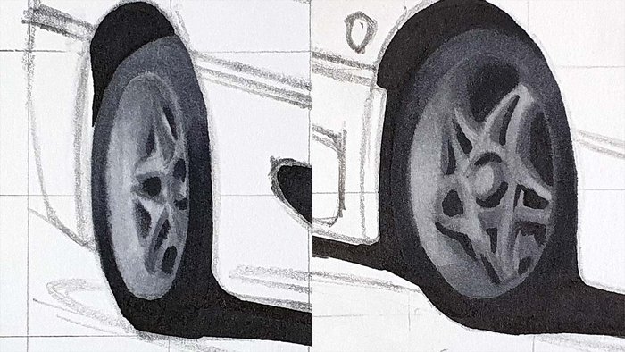 How to Draw a Ferrari F50 - Easy Step-by-Step Tutorial