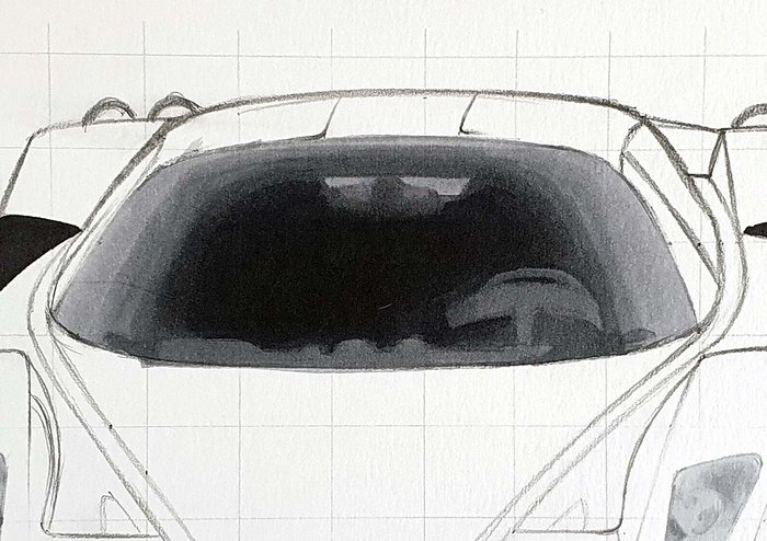 How to Draw a Ferrari Enzo Step by Step