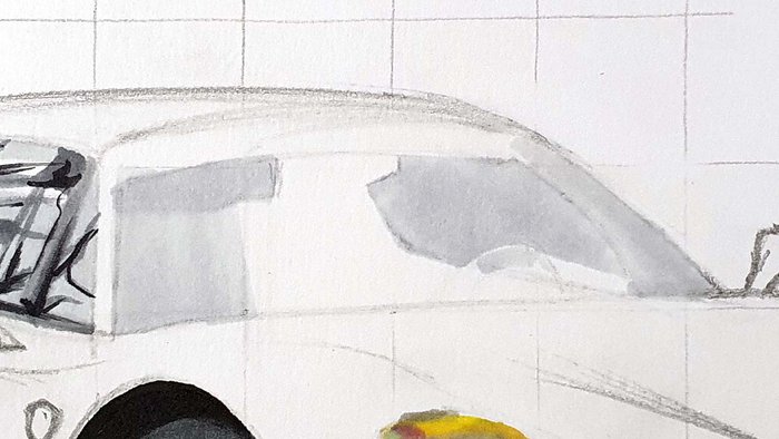 How to Draw a Ferrari F50 - Easy Step-by-Step Tutorial