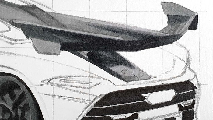 Koenigsegg Jesko Attack Drawing Tutorial | Easy AND Realistic Step-by ...