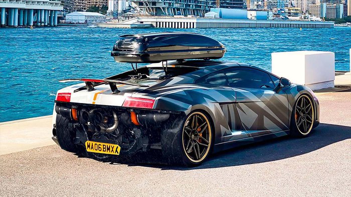 How to Draw Mat Armstrong's Crashed 1000HP Lamborghini Gallardo