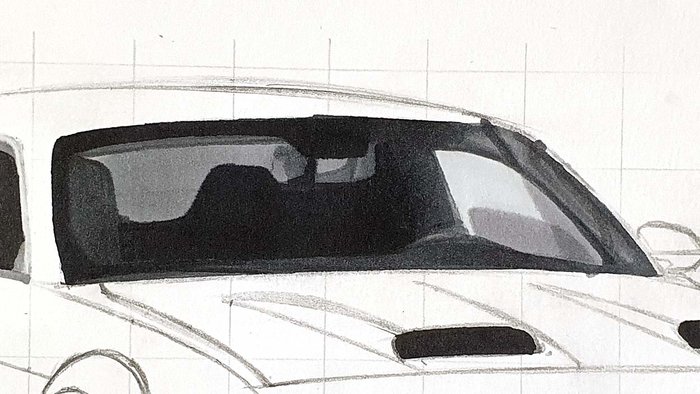 How to Draw a Dodge Challenger SRT Hellcat | Easy Step-by-Step Tutorial