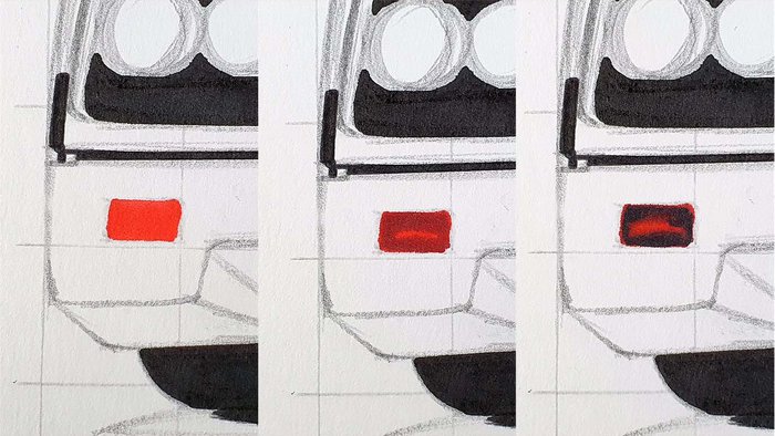 How to Draw a Ferrari F40 | Easy and Realistic Step-by-Step Tutorial