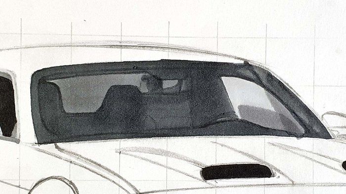 How to Draw a Dodge Challenger SRT Hellcat | Easy Step-by-Step Tutorial