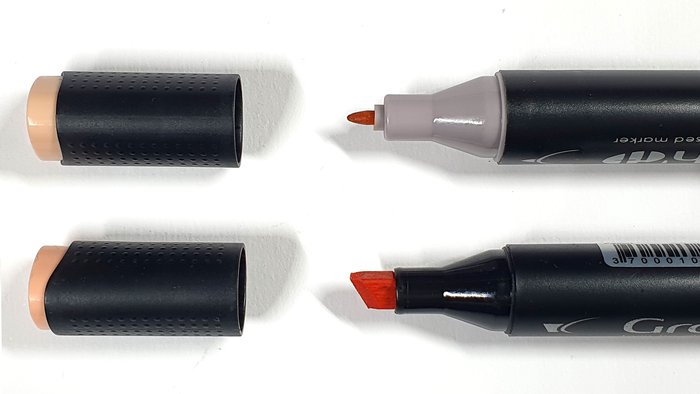 Graph'it Twin Tip Alcohol Based Marker review - They're really nice