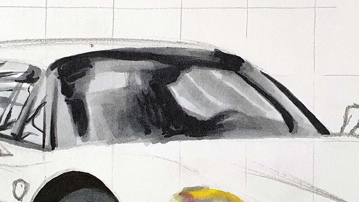 How to Draw a Ferrari F50 - Easy Step-by-Step Tutorial