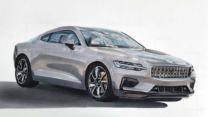 How to Draw an Easy AND Realistic Car | Step-by-Step Tutorial