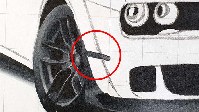 How to Draw a Dodge Challenger SRT Hellcat | Easy Step-by-Step Tutorial