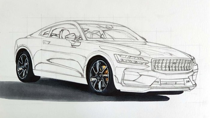 How to Draw an Easy AND Realistic Car | Step-by-Step Tutorial