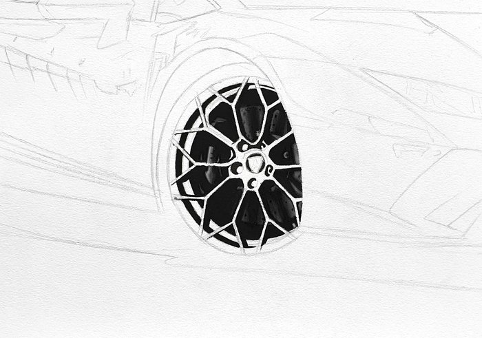 How to Draw Car Wheels - Easy Step-by-Step Guide