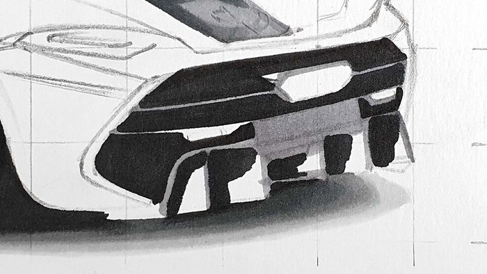 Koenigsegg Jesko Attack Drawing Tutorial | Easy AND Realistic Step-by ...