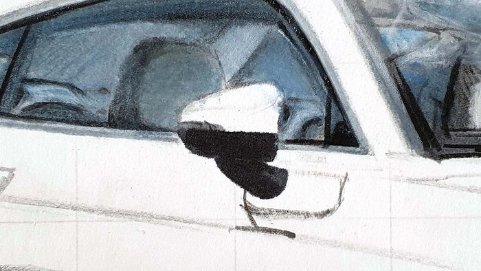 How to Draw an Easy AND Realistic Car | Step-by-Step Tutorial