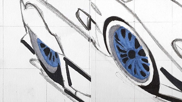 Exactly How I Drew This Pagani Zonda HP Barchetta