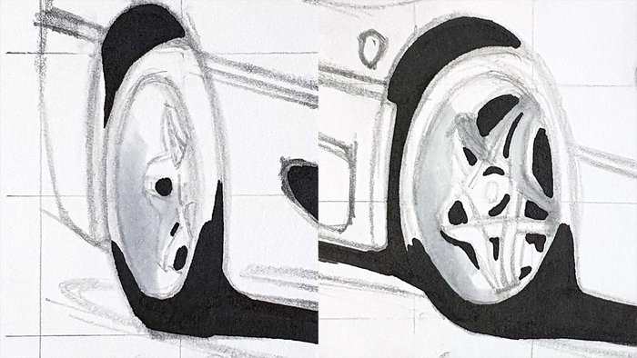 How to Draw a Ferrari F50 - Easy Step-by-Step Tutorial